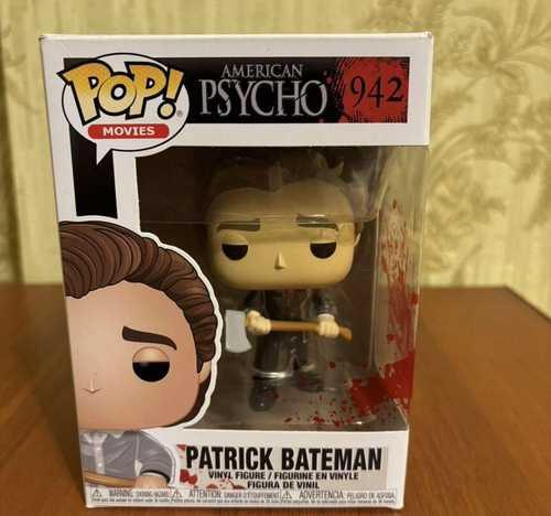 Funko POP American Psycho 942 Patrick Bateman