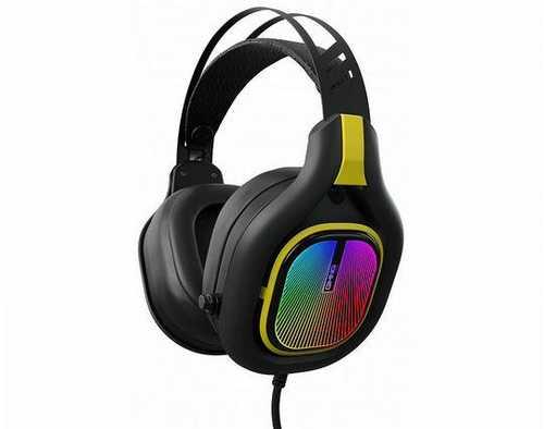 Компьютерная гарнитура gmng HS-L630G, черный/желты