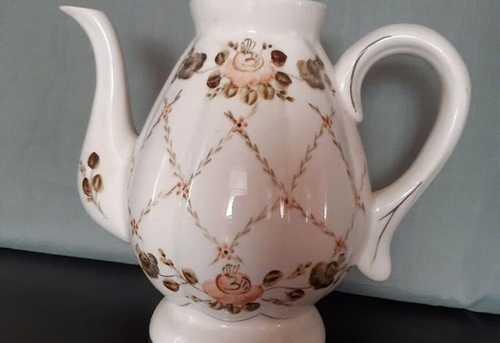 Чайник заварочный СССР Семикаракоры керамика