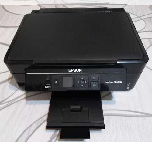 Мфу принтер струйный epson цветной