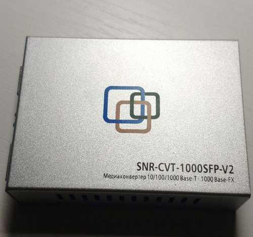 Медиаконвертер SNR-CVT-1000SFP-V2