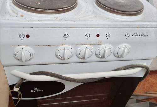 Плита электрическая бу с духовкой