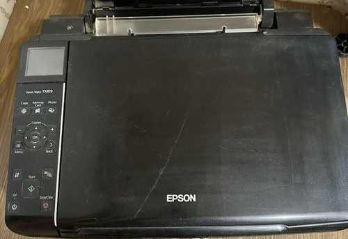 Принтер Epson stilus TX 419