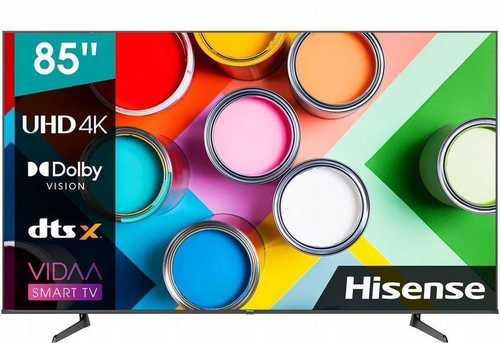 Телевизор Hisense 85A6BG Чек Доставка Гарантия