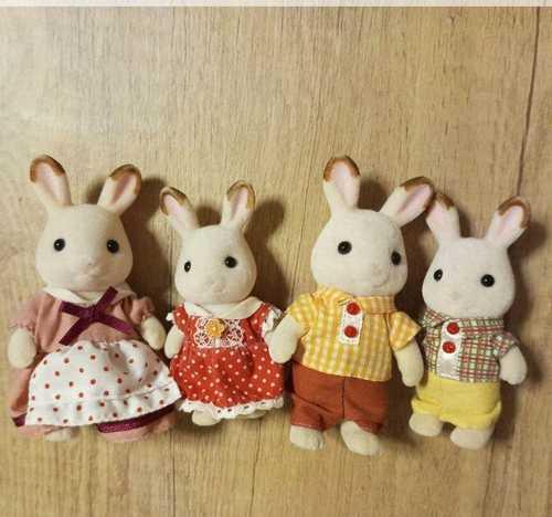 Sylvanian Families Семья шоколадных кроликов