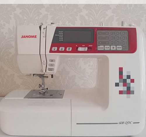 Швейная машина janome 608 QDC