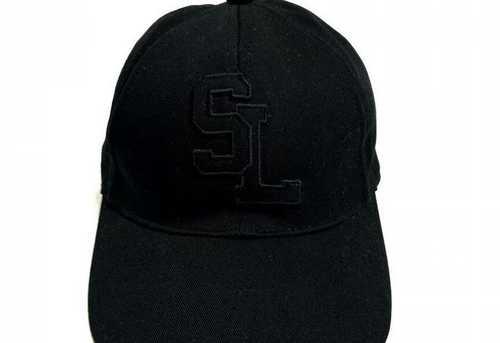 Кепка Saint Laurent Cotton SL Cap 'Black'
