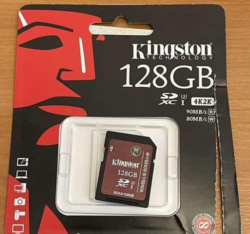 128gb Kingston — sdxc быстрая карта памяти