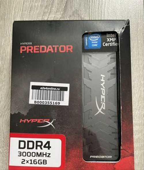 Оперативная память ddr4 32gb HyperX Predator