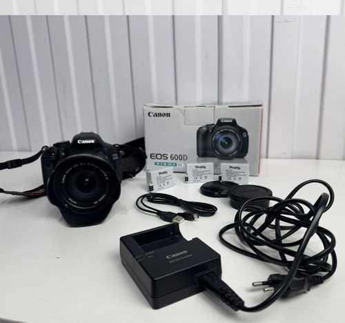 Canon 600D - 18-135mm IS Kit пробег 3тыс