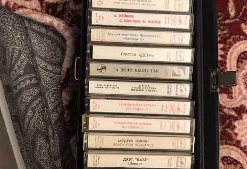 Аудиокассеты с записью фирмы Мелодия