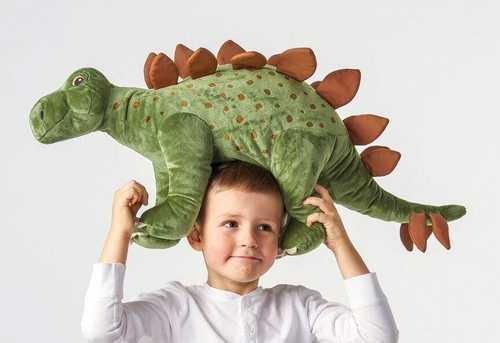 Б/у игрушка динозавр/стегозавр, IKEA
