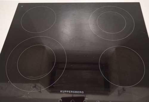 Плита электрическая Kuppersberg на панели трещина
