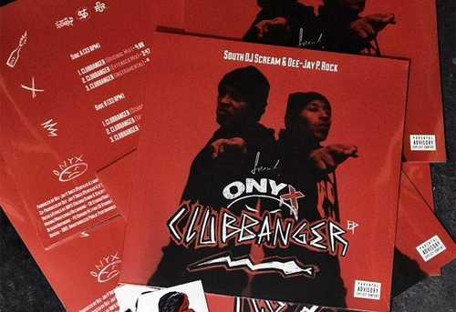 Виниловая пластинка Onyx “Clubbanger” EP (2019)