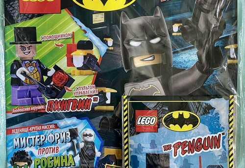 Журнал lego batman пингвин