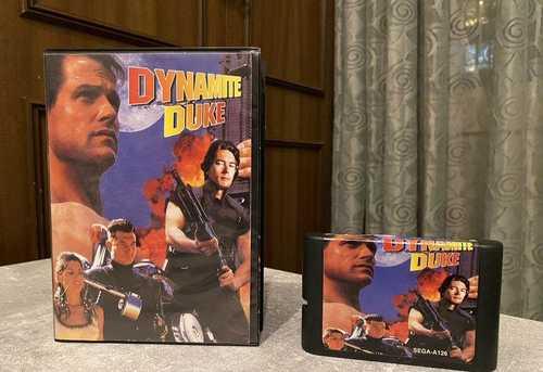 Dynamite Duke Sega картридж стародел биг бокс