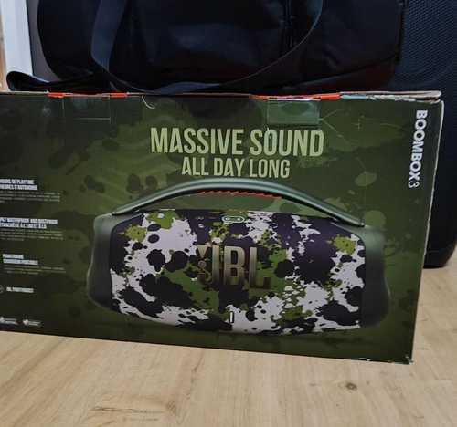 Колонка jbl boombox 3