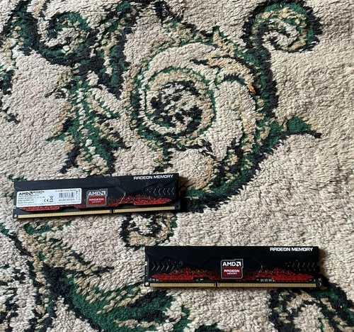 Оперативка ddr3 8gb Radeon