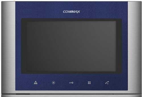 Commax CDV-70MF/VZ синий сопряженный видеодомофон