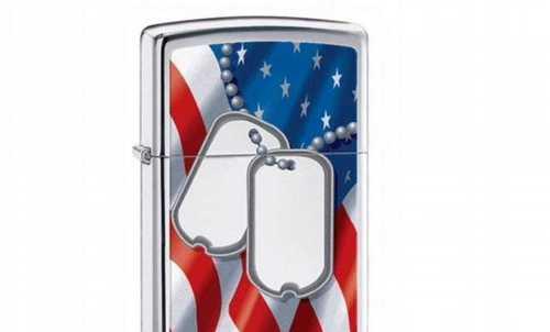 Зажигалка Zippo 28291 Flag Оригинал Новая