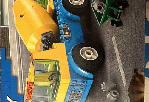Lego City Лего бетономешалка новое