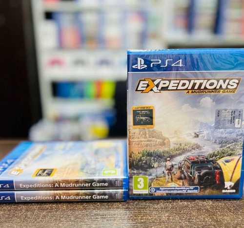 Игра Expeditions: A Mudrunner Game PS4