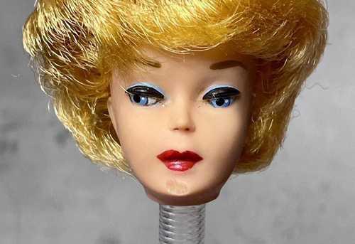 Голова Barbie Bubble Cut blond винтаж 60-ые