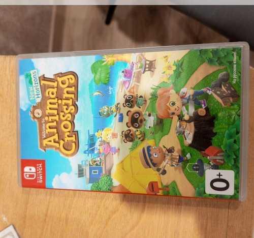 Animal crossing картридж на nintendo switch