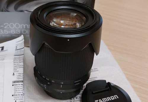 Nikon Tamron 18-200mm f/3.5-6.3 Dill VC