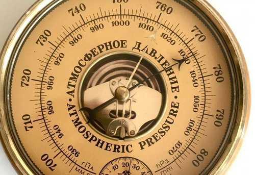 Барометр анероид с термометром