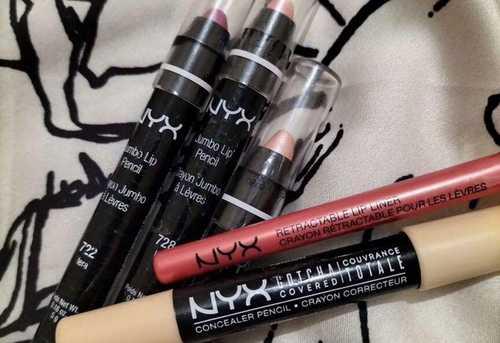 Карандаш для губ nyx