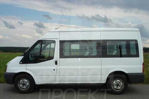 Салонные стекла Ford Transit 2000-14 микроавтобус