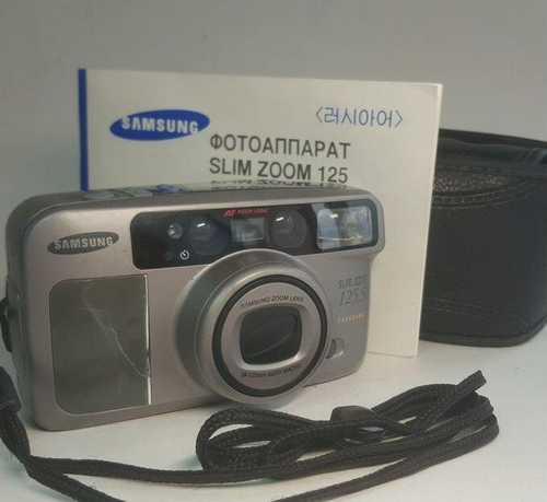 Пленочный фотоаппарат Samsung slim zoom 125 s