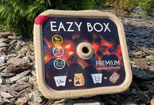 Eazy Box, угольные брикеты в стартере