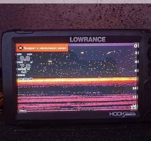 Эхолот lowrance hook reveal 9 tripleshot