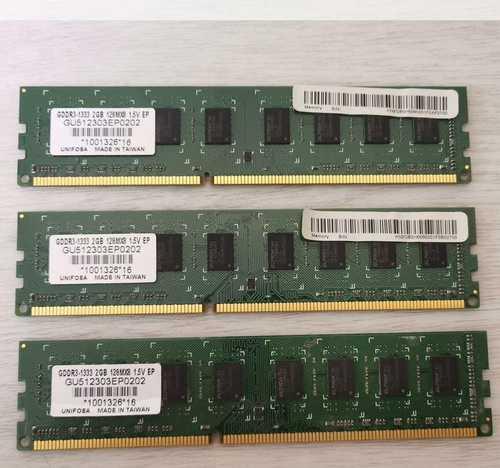 Оперативная память ddr3 2gb 1333