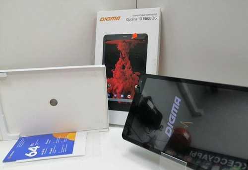 Планшет с SIM-картой Digma Optima 10 E600 3G TS124