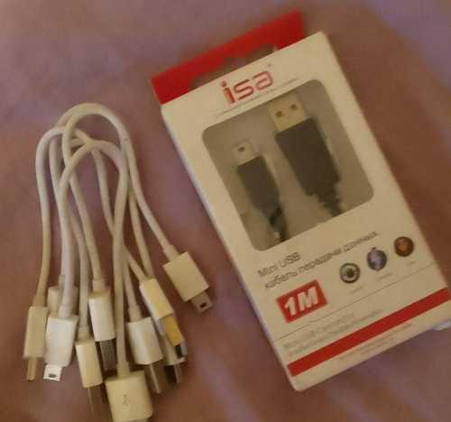 Кабель usb мини