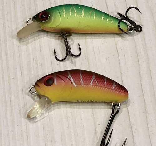 Воблеры Jackall Chubby Minnow, River2Sea Humbug