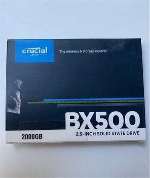 Жесткий диск Crucial BX500 2.5" 2TB