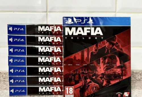 Mafia Trilogy PS4 / PS5 диски новые русская версия