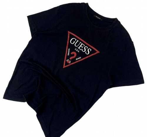 Футболка Guess (L, Чёрный) Оригинал