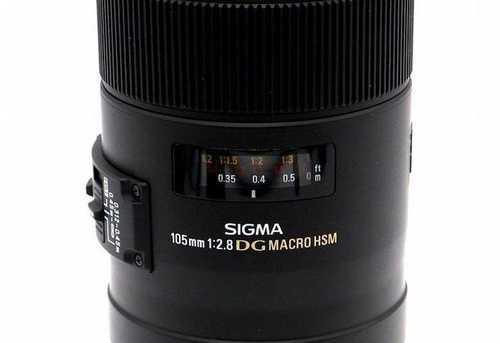 Sigma 105mm/2.8 DG macro OS HSM Canon новый