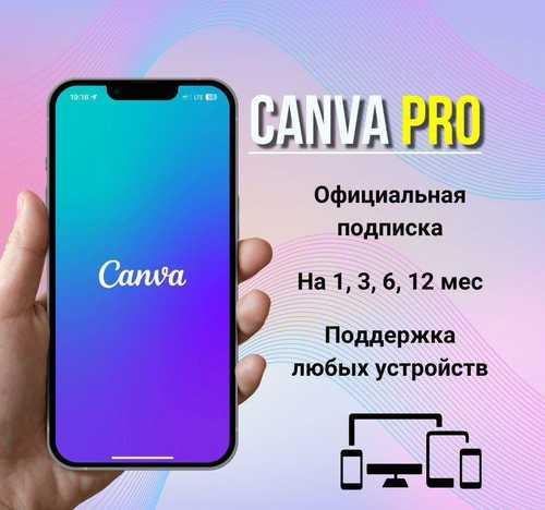 Подписка canva pro