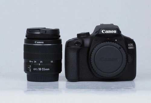 Фотоаппарат Canon EOS 4000D Kit EF-S 18-55mm f/3.5