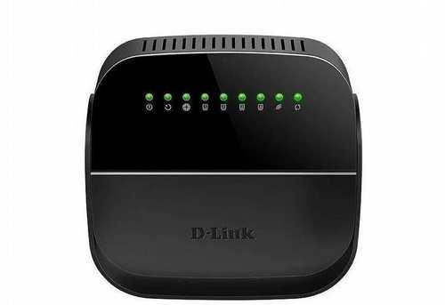 Wi-Fi роутер D-link DSL-2640U/R1A, черный