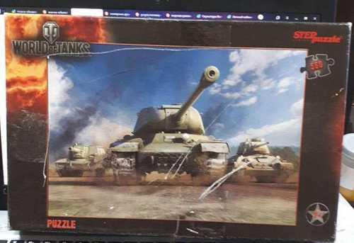 Пазлы world of tanks 560