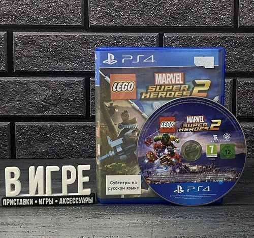 Диск Lego Marvel Super Heroes 2 (PS4)