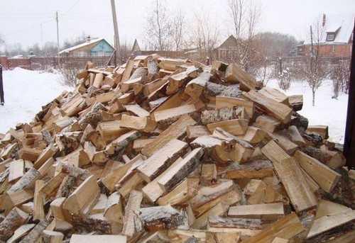 Продажа колотых березовых дров с доставкой