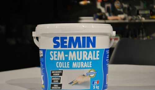 Semin sem murale. Semin грунт краска sous couche. Клей для гибких декоративных покрытий Semin sem-murale 10 кг (белая крышка). Клей Semin sem-murale хранение.